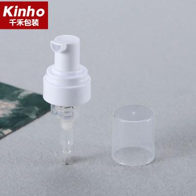 Cina 28/400 Pompa di sapone di plastica a schiuma Dispensatore di pompe per lavaggio a mano con tappo per bottiglia di mousse in vendita