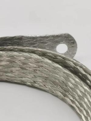Cina Collegamento elettrico piatto con connettore flessibile in rame intrecciato in vendita