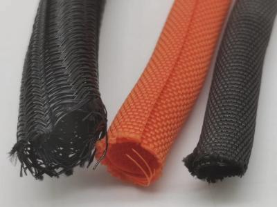 Cina Protezione da alte temperature Auto-avvolgimento manica manica a cavo in PET UL94V-2 in vendita