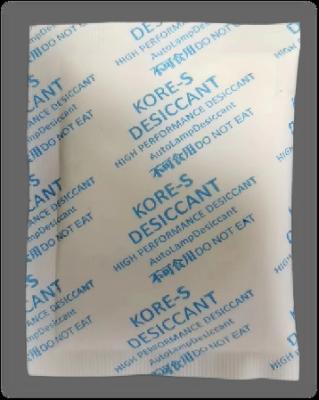 Cina Temperatura ambiente MgCl2 Bag Desiccant Polvere bianca per il controllo dell'umidità Desiccant per auto Faretti cassetti in vendita