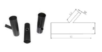 China Cross-linked Polyolefin Sealing Protection Y-type Heat Shrink Tube for sale