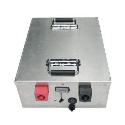 China Travel Trailer Rechargeable 12V 600Ah Deep Cycle Battery Fast Charge for sale