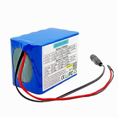 China van de de Kringsbescherming van PCB van 12V 10Ah 18650 Li Lon Battery Pack With de Raadsdraad Te koop