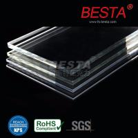China 10mm Transparent Acrylic Diffuser Sheet with 93% Light Transmission for LED Lighting and Signage for sale