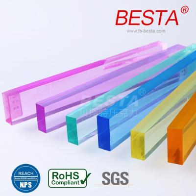 Cina Isolazione idraulica Lastre acriliche trasparenti colorate pannelli acrilici per pareti del bagno OEM in vendita