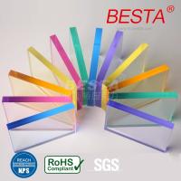 China 1/16 Colored Acrylic Sheets PMMA Material 93% Light Transmittance with SGS RoHS Certification for sale