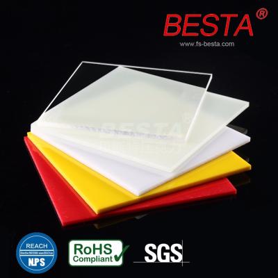 China ITS Orange Light Guide Acrylic Sheet 10mm Colored Flexible Plexiglass Sheets for sale