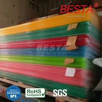 China RoHS Commercial Acrylic Panels 1.20g/cm³ Density PMMA Sheets with 93% Light Transmission for Office Partitions for sale