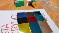 China Customized Acrylic Mirror Engraving Panels 2-120mm Thickness 93% Light Transmission PMMA Sheets for sale