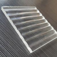 China 4mm Textured Acrylic PMMA Sheet with Striped Polystyrene Pattern - 4ft x 8ft and 6ft x 10ft Sizes for sale