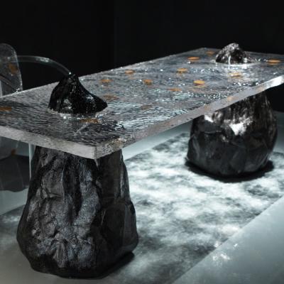 Cina Arredamento in acrilico trasparente per interni moderni e eleganti in vendita