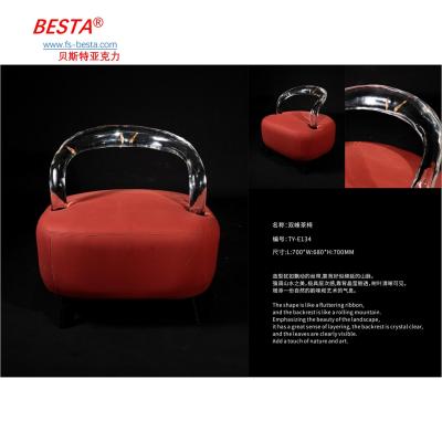 中国 飾り付け モダンアクリル家具 透明なPMMA 販売のため