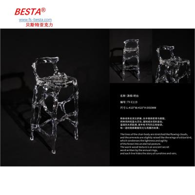 中国 飾り付け モダンアクリル家具 透明なPMMA 販売のため