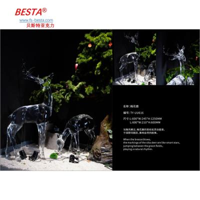 China Abstract Polymethyl methacrylaat beeldende kunstwerken Perfecte toevoeging aan moderne ruimtes Te koop