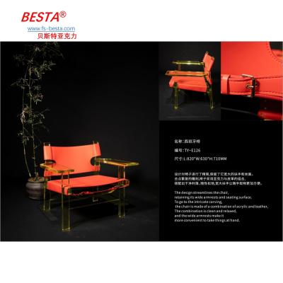 Cina Mobili acrilici di elegante design per interni senza tempo in vendita
