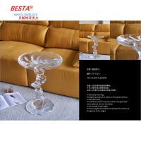 China Clear Acrylic Dining Chair No Assembly Required Indoor Modern Furniture 80cm Height for sale