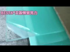 PMMA 4x8 クリアアクリルシート 4mm フロストアクリルボード 磨き防止