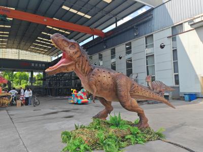 China Life Size Animatronic Dinosaur Replica with Highly Realistic Design, Customizable Size and Dynamics for Interactive Photo Props for sale