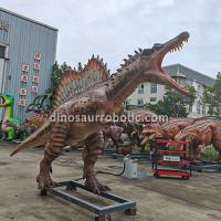 China Spinosaurus Realistic Dinosaur Animatronic Music Function for sale