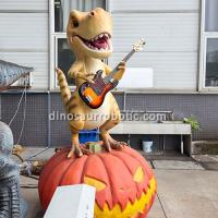China Customizable Size Animatronic Band Dinosaur with Music Function for Immersive Experience for sale