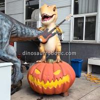 China Customizable Size Animatronic Band Dinosaur with Music Function for Immersive Experience for sale