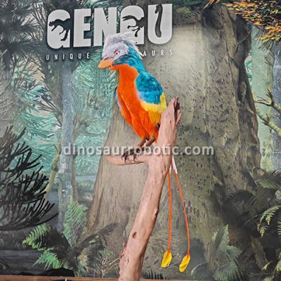 China Lifelike Animatronic Confuciusornis with Highly Biomimetic Appearance and Precision Motor Drive for Customizable Size and Color for sale