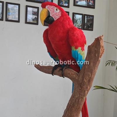 China 3D-Printed Highly Realistic Animatronic Parrot with Dynamic Smooth Movements and Customizable Real-Time Voice Chat for sale