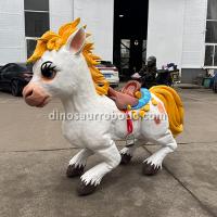 China Large Quadruped Robotic Ride On Animatronic Horse For Amusement Parks for sale