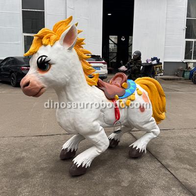 China Large Quadruped Robotic Ride On Animatronic Horse For Amusement Parks for sale