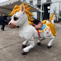 China Large Quadruped Robotic Ride On Animatronic Horse For Amusement Parks for sale