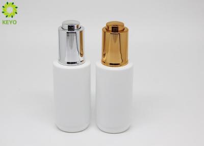 Cina Il cosmetico senz'aria su misura imbottiglia la pompa di stampa di vetro del siero con il contagoccia su ordinazione di colore in vendita