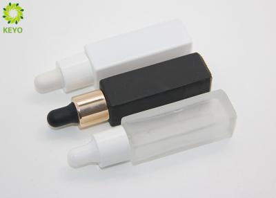 Cina Bottiglie di olio essenziale cosmetiche di vetro 10ml del siero con il coperchio del contagoccia in vendita