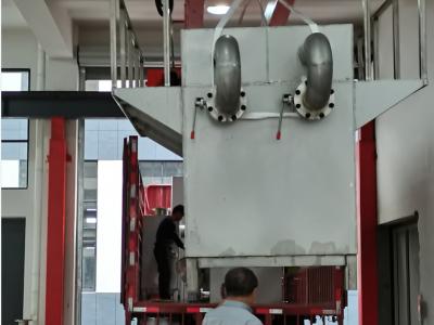 China Turkish waste incinerator Low carbon emissions.  Burn thoroughly.  chimney has no black smoke. for sale