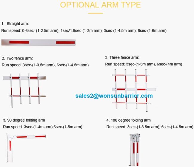 Vehicle Access Control Automatic Barrier Gate , Remote Control car park access barriers