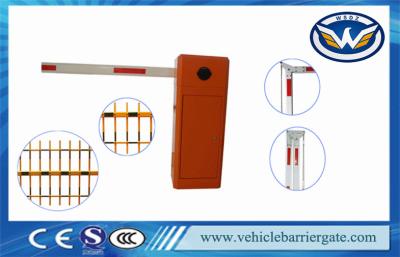 China Manual Release Car Park Entrance Barriers Automatic Boom Barrier 1400rmp for sale