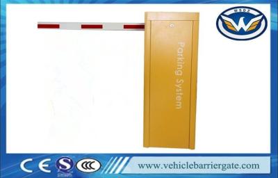 China Electronic Automatic Parking Barriers , Road Barrier Gate  Straight / Folding / Fence Arm for sale