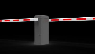 중국 사회를 위한 장애물 게이트를 주차하는 두 자동차 보안 차량 장벽 과중한 업무 판매용