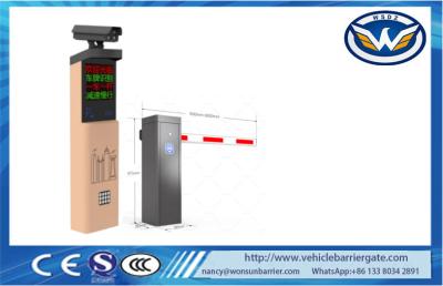 China Sicherheits-Fahrzeug-Sperren-Tor mit hohem Spitzen-des Motor24vdc Frühling der Präzisions-ALPR nicht zu verkaufen