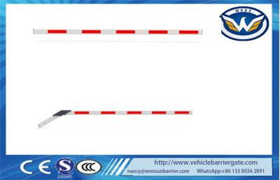 China Max 6 Meter Barrier Straight Arm With 45 Degree Fold For Automatic Boom Barrier Gate for sale