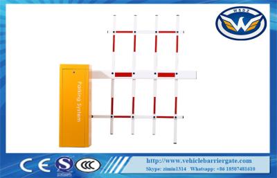 China Gelbes Rückgangs-Arm-Schwellen-Tor des Elektromotor-Fahrzeug-Schwellen-Tor-AC220V zu verkaufen