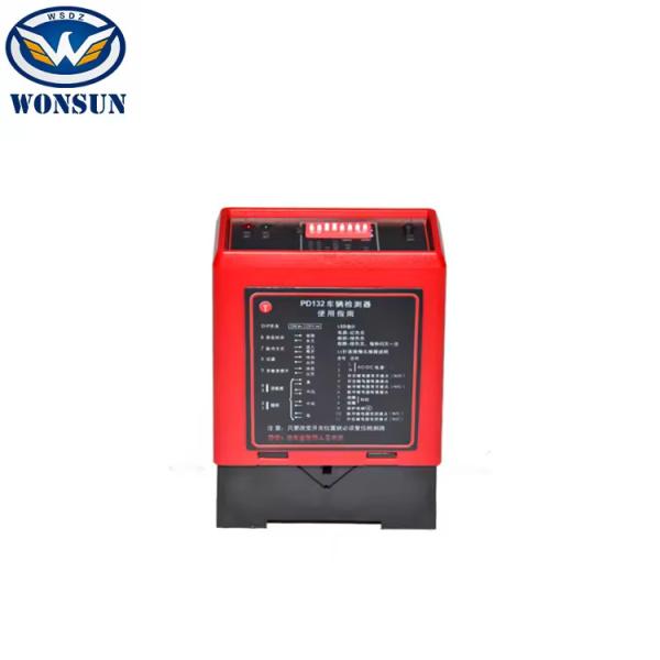 Wonsun detector de vehículos de un solo canal barrera de seguridad del rayo detector de bucle inalámbrico para el sistema de aparcamiento de automóviles