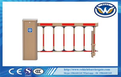 China 3 Generation DC Brushless Automatic Car Parking barrier &Road Traffic Barrier Gate For Parking Access Control Security for sale