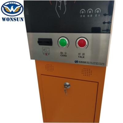 China Smart Car Parking Management System Automatic Parking Dispense Ticket Vending Printing Dispenser Machine for sale