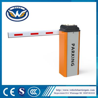 China 4th Generation Brushless Parking Barrier Gate Boom Length Max 10M Wire Control for sale