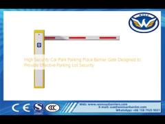 High Security Car Park Parking Place Barrier Gate Designed to Provide Effective Parking Lot Security