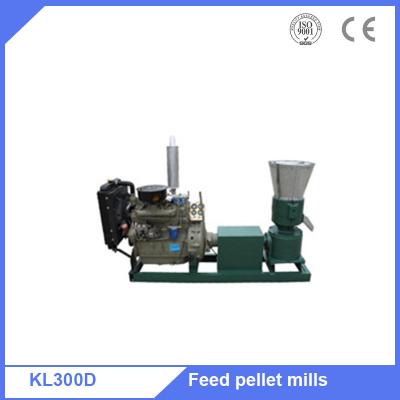 China Diesel motor PTO type flat die pellet mill for Australia poultry farm for sale