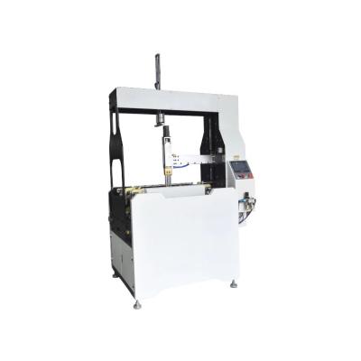 China LY-800A Semi Automatic Wrapping Machine   Gift Box Wrapper Machine  Rigid Box Forming Machine for sale