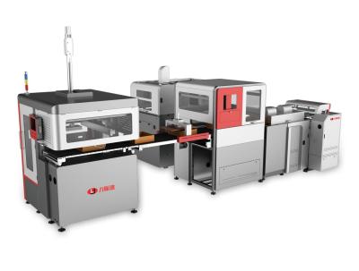 China Intelligent High-Speed Rigid Box Production Line 20-30pcs/min for sale