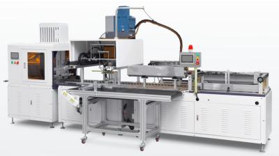 China LY-9045A Fully Automated Book-Style Box Assembly Line Speed Up to 15- 23pcs/Min for sale