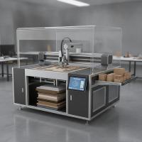 China Rigid Box Making Machine Designed for Sample Making and Small Batch Customized Production with Flexible Material Cutting for sale